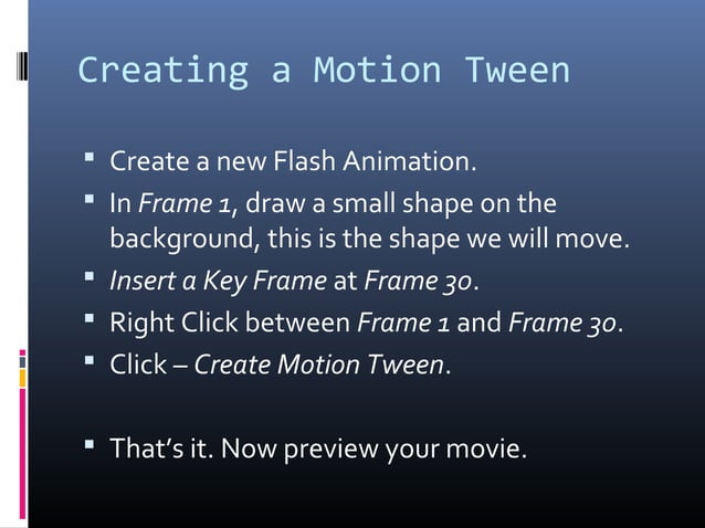 Graphical Animation - Lesson 2 | PPT