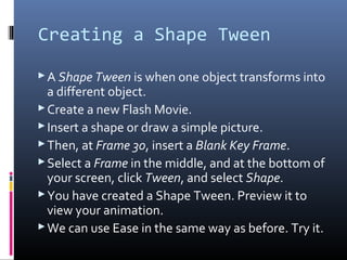 Graphical Animation - Lesson 2 | PPT