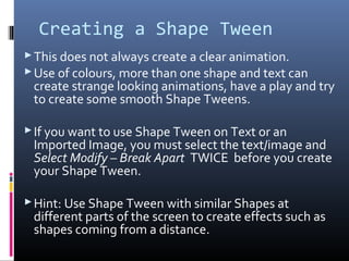 Graphical Animation - Lesson 2 | PPT