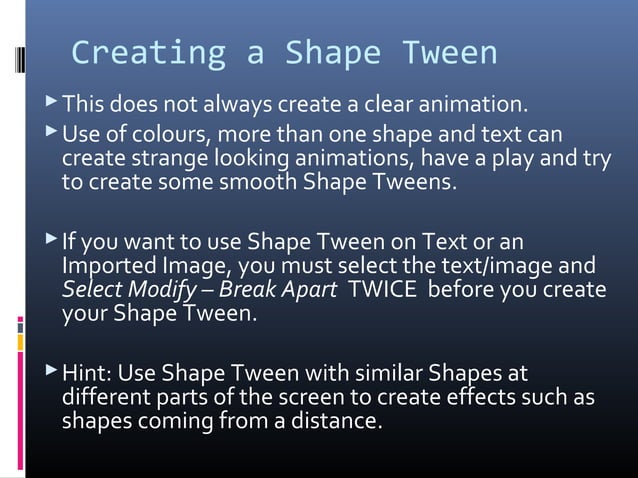 Graphical Animation - Lesson 2 | PPT