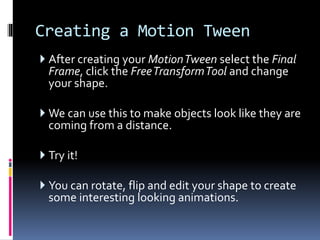 Graphical Animation - Lesson 2 | PPTX