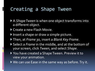 Graphical Animation - Lesson 2 | PPTX