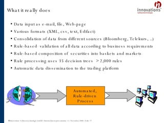 Graphical Business Rules Management | PPT | Business | Business and Finance