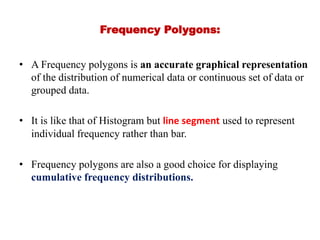 Biostatistics Graphical for grouped data | PPTX | Geography | Science