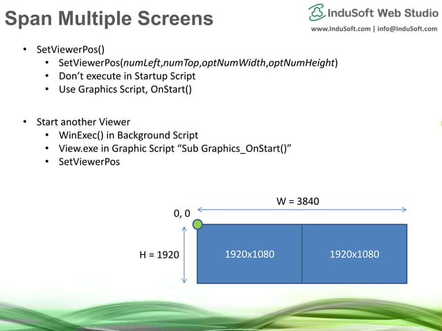 Graphical Interface Scaling in InduSoft Web Studio | PPTX