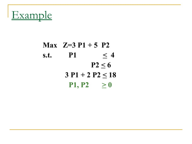 Graphical Method | PPT