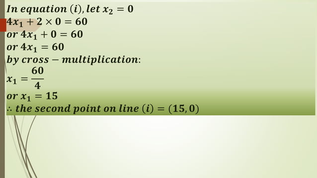 Graphical method | PPT
