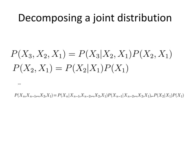 Graphical Models 4dummies | PPT