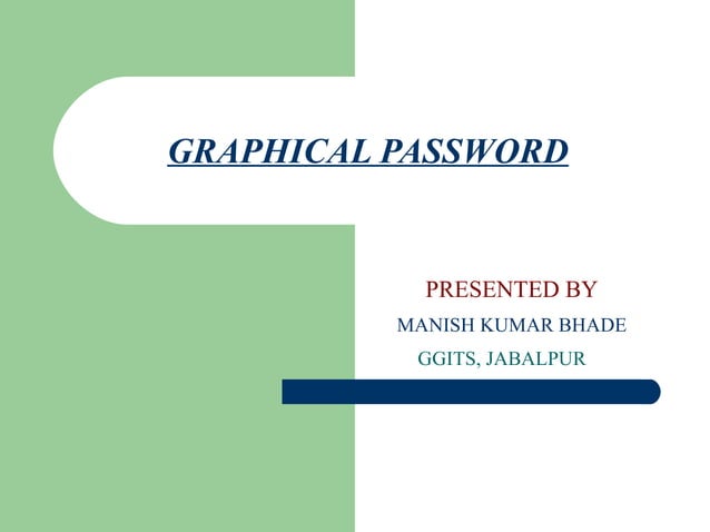 Graphical password | PPT