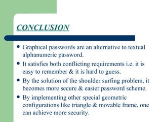 Graphical password | PPT