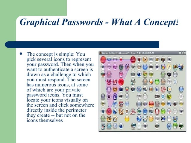 Graphical password | PPT