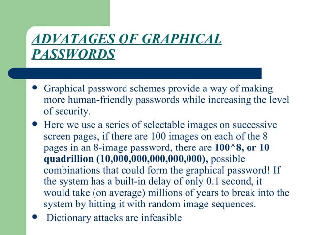 Graphical password | PPT