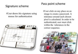 Graphical password authentication | PPT