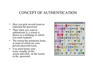 Graphical password authentication | PPT