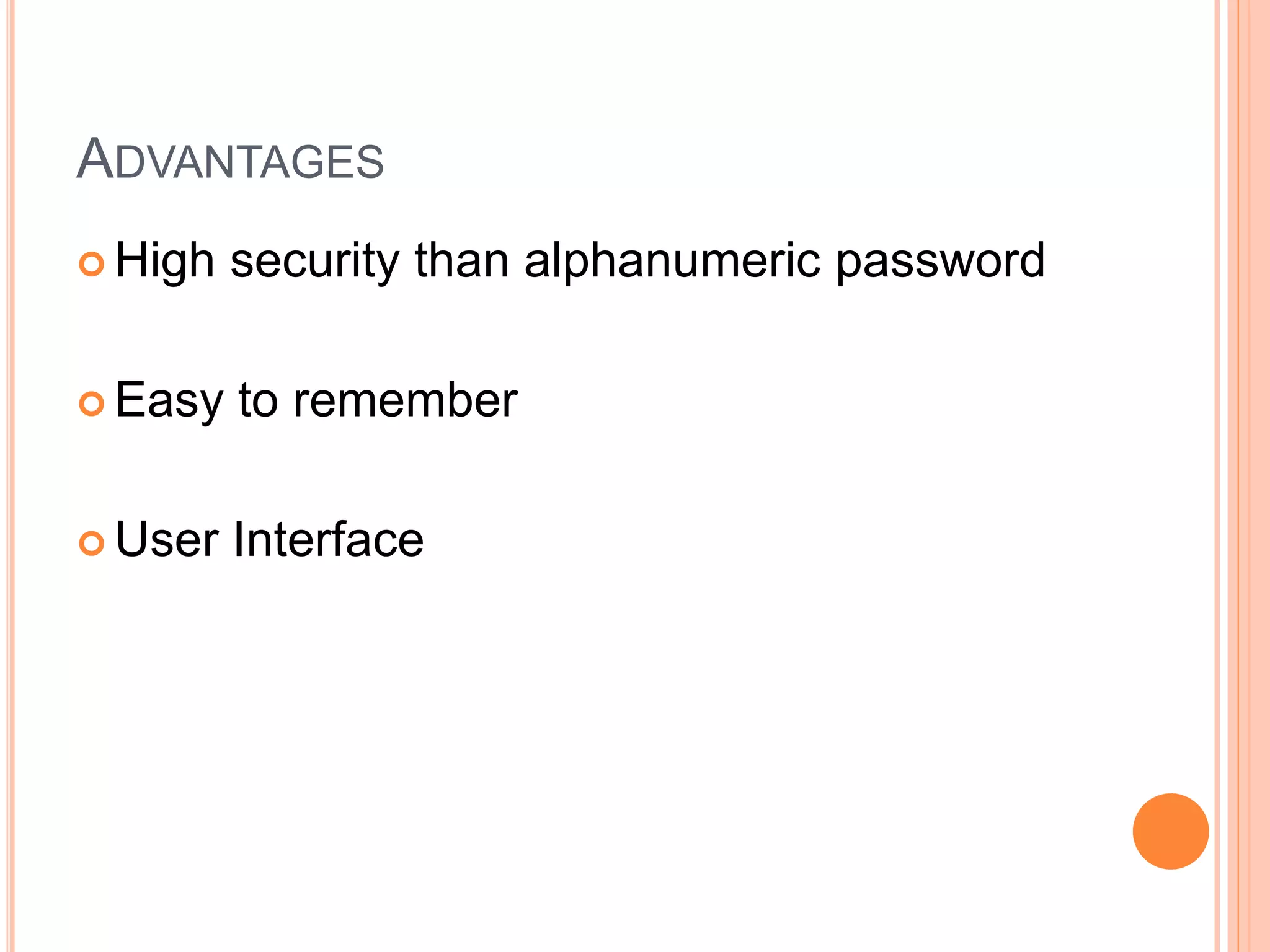 Graphical password | PPT | Free Download