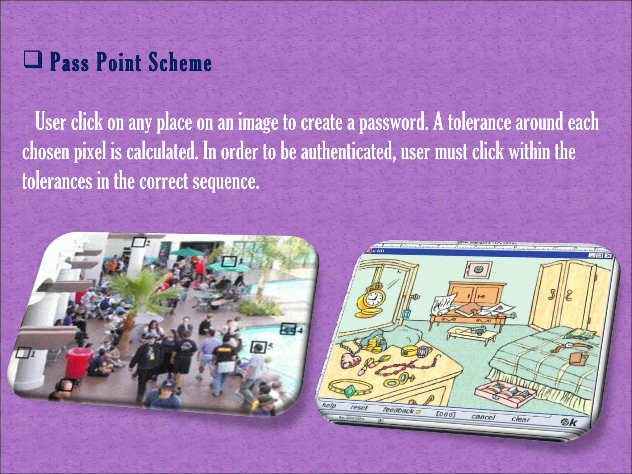 Graphical password authentication | PPT