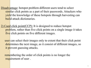 Graphical password authentication | PPTX | Internet | Computing
