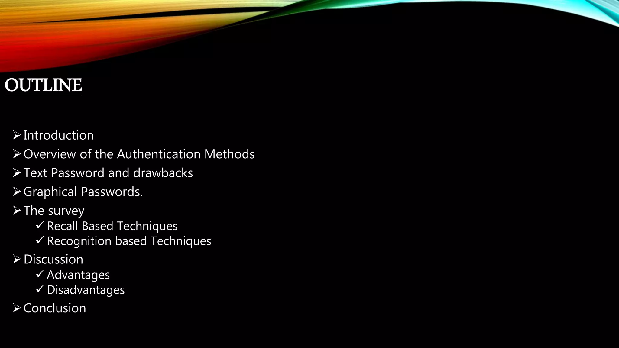 Graphical password authentication | PPT