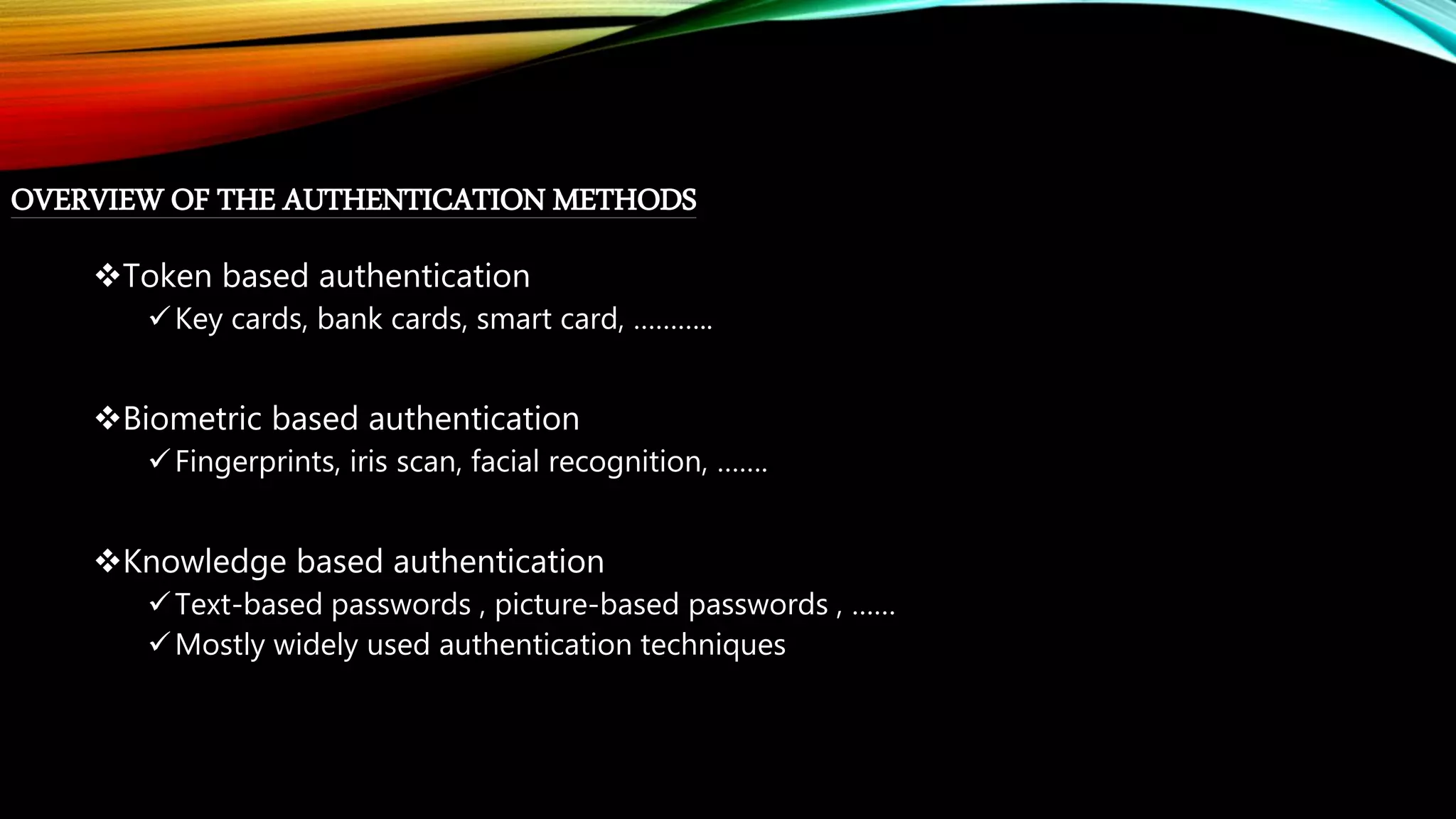 Graphical password authentication | PPT
