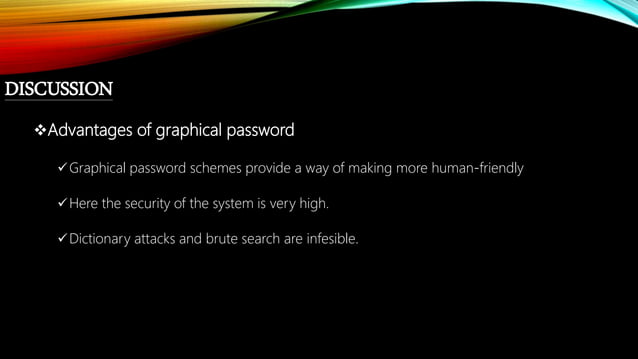 Graphical password authentication | PPT