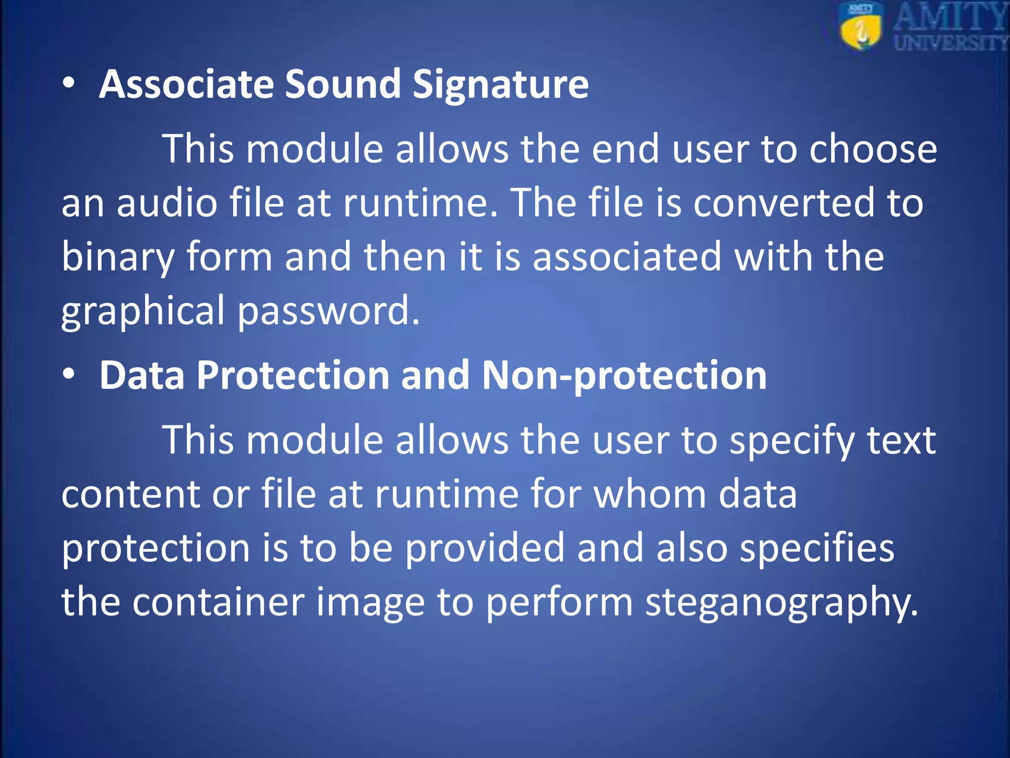Graphical password authentication system with association of sound ...