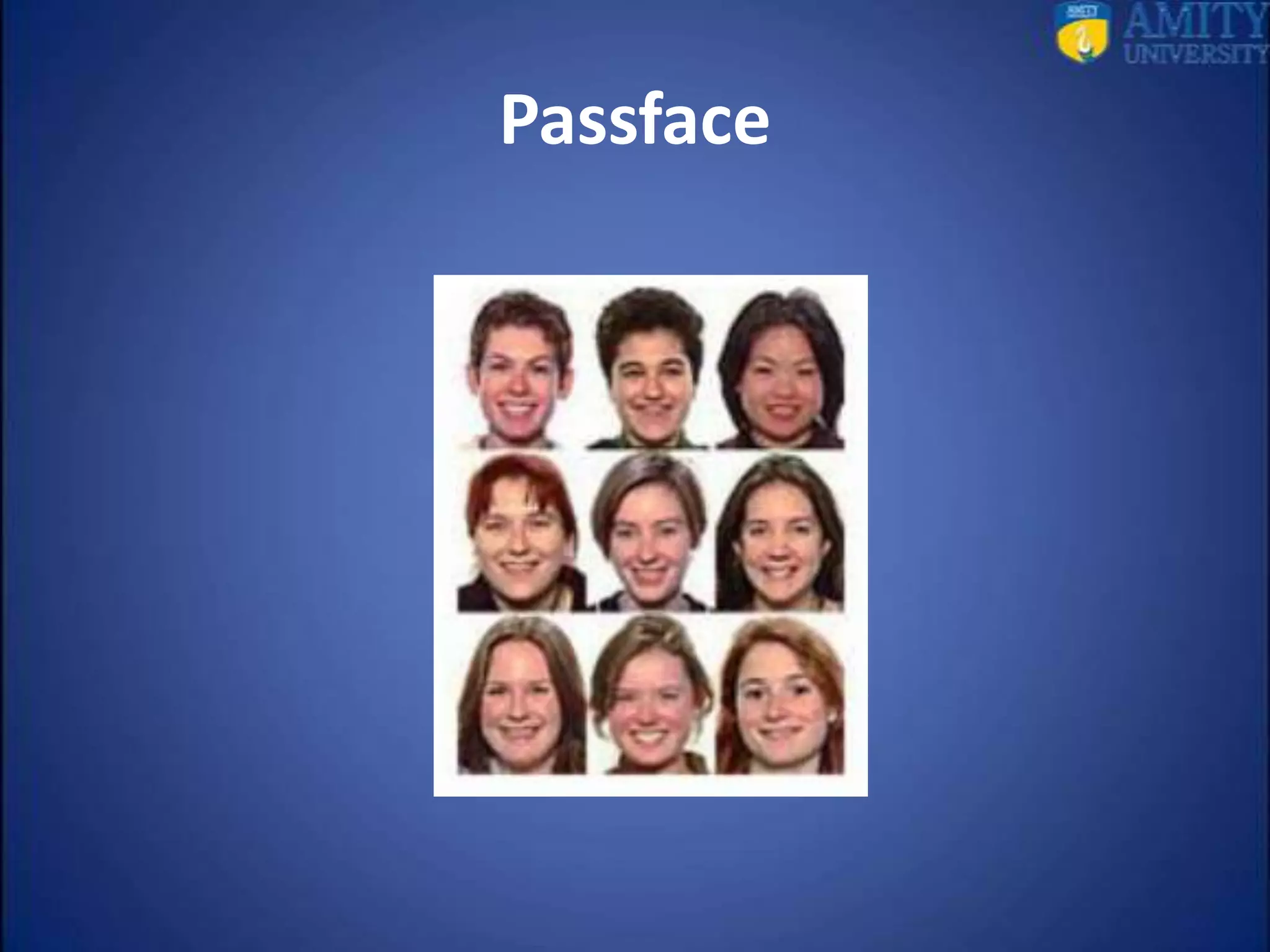 Graphical password authentication system with association of sound | PPTX | Databases | Computer ...