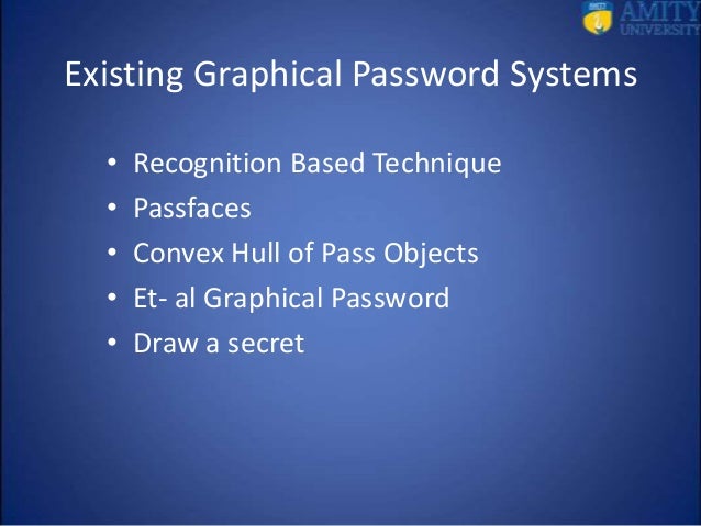 Graphical Password Authentication System With Association Of Sound