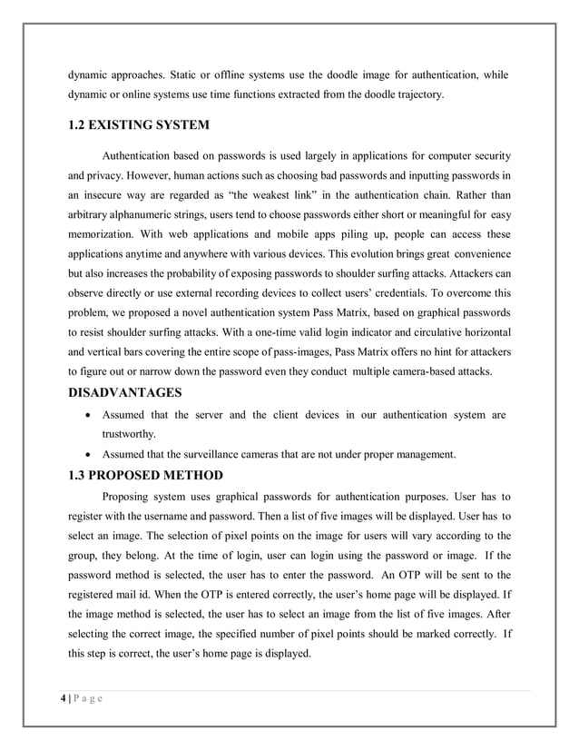 Graphical password management system project report.pdf