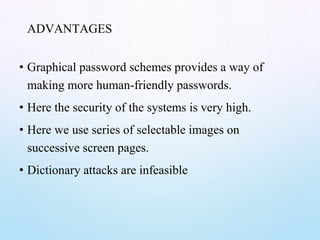 Graphical password | PPT