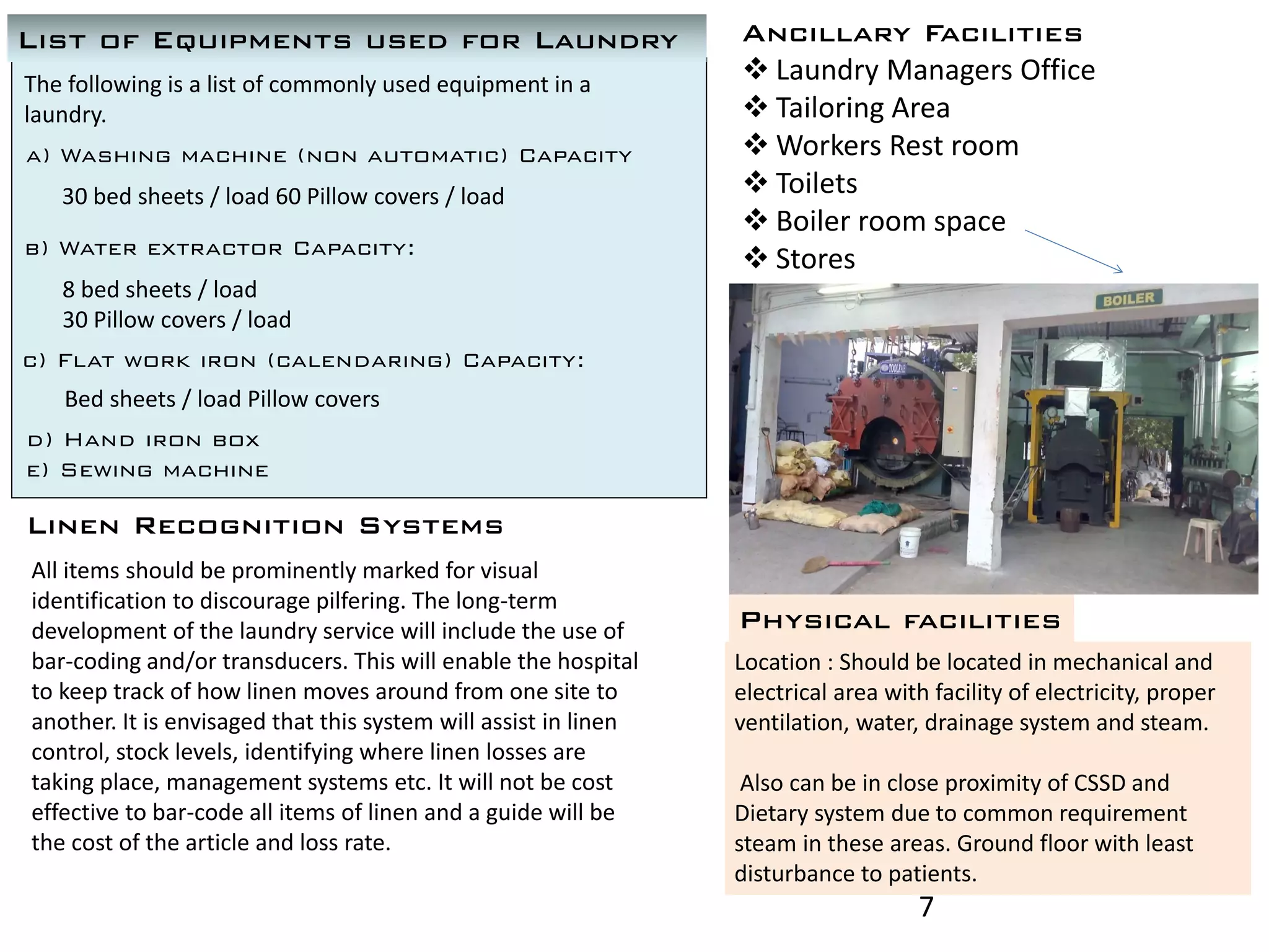 HOSPITAL LAUNDRY DESIGN literature study - RM | PDF