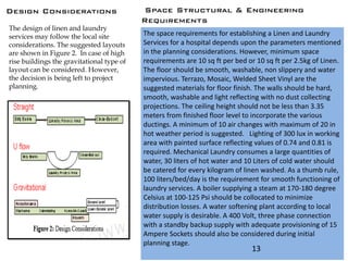 HOSPITAL LAUNDRY DESIGN literature study - RM | PDF