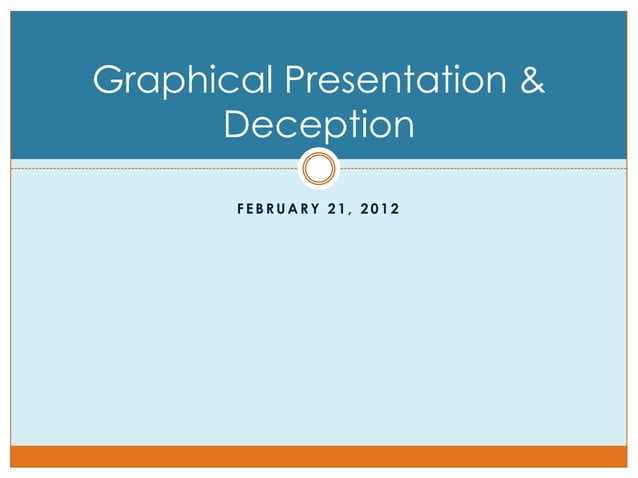 Graphical Presentation & Deception | PPTX