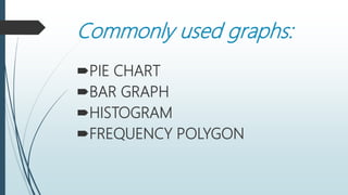 Graphical presentation of data | PPTX