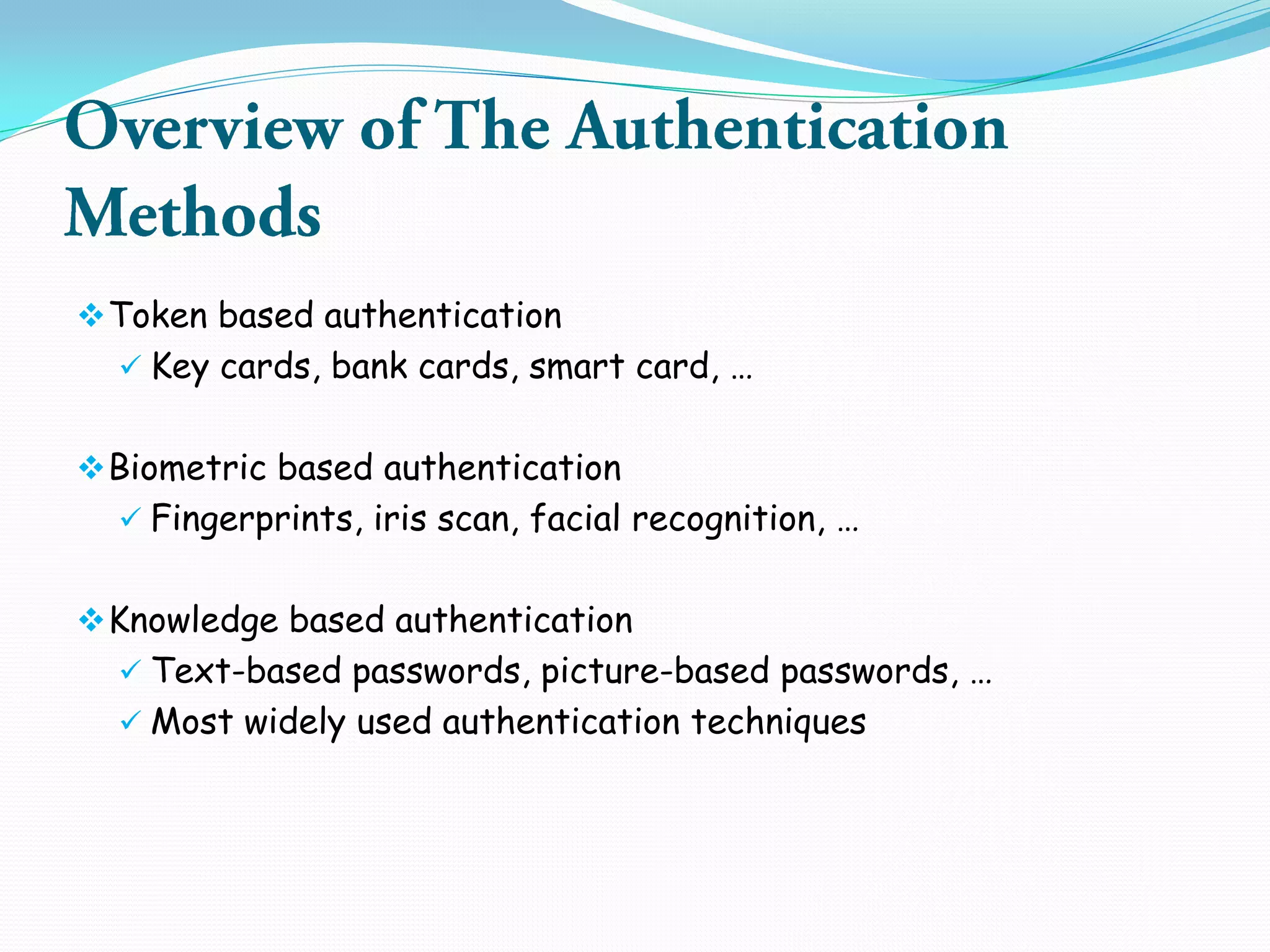 Graphical password authentication | PPTX