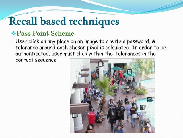 Graphical password authentication | PPTX