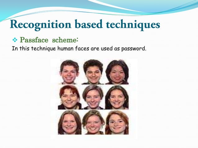 Graphical password authentication | PPTX