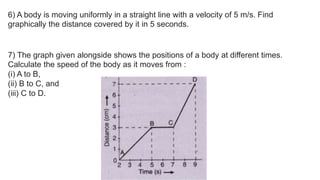 Graphical representation of motion ppt | PPTX