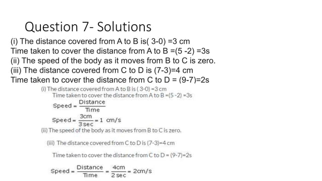 Graphical Representation Of Motion Ppt Pptx Physics Science