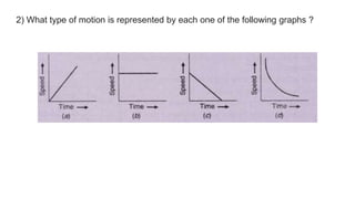 Graphical representation of motion ppt | PPTX