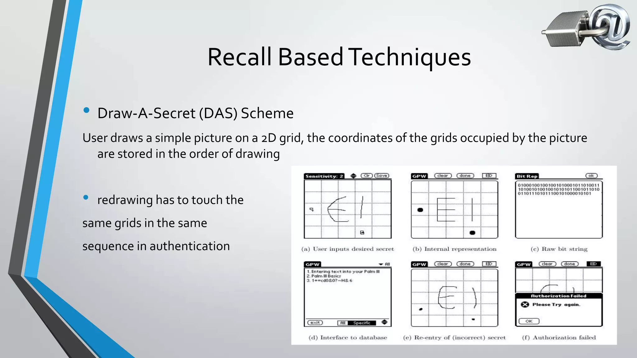 Graphical User Authentication | PPTX