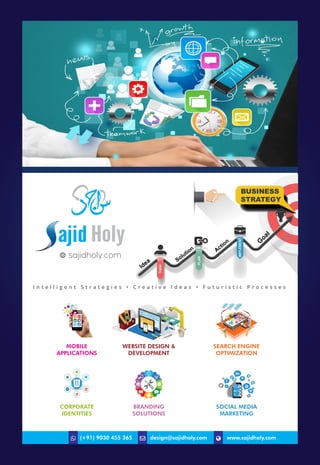 Graphic and web design brochure sajid holy | PDF