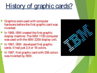 Graphic card | PPT