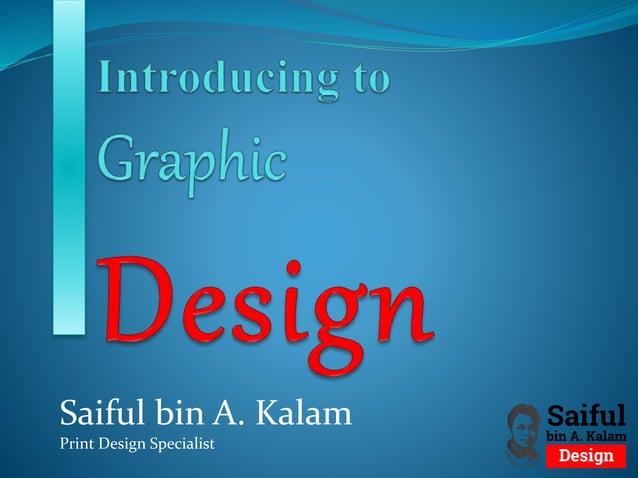 Graphic design introduction | PPT