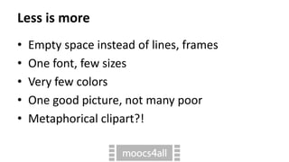 Graphic design in educational videos | PPT