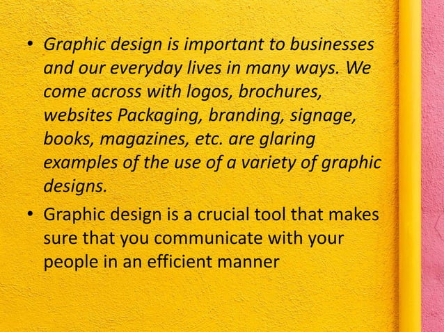 Graphic design in VISCOM | PPTX