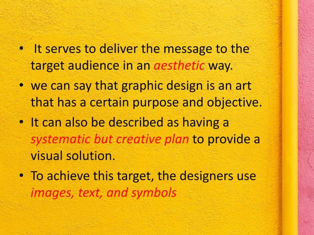 Graphic design in VISCOM | PPTX