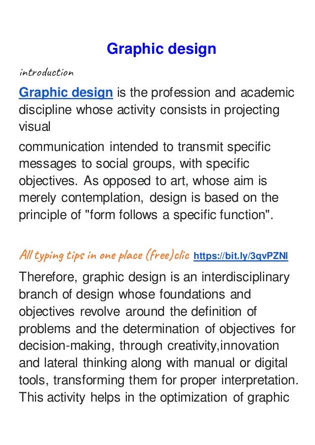 Graphic design | DOCX | Graphics Software | Computer Software and ...