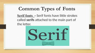 GRAPHIC DESIGN.pptx Graphic Designing, Typography and Colors, Common ...