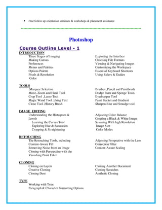 Graphic design brochure | PDF