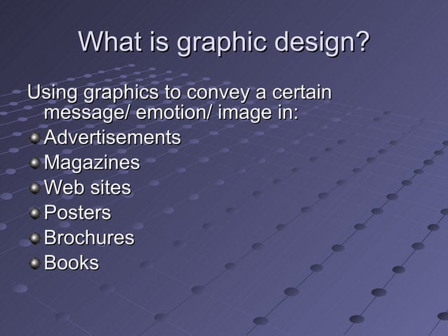 M5 - Graphic Design - Introduction | PPT
